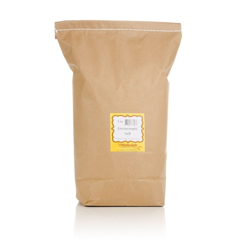 Emmermehl hell 5kg kaufen - Mühlenlädle Onlineshop
